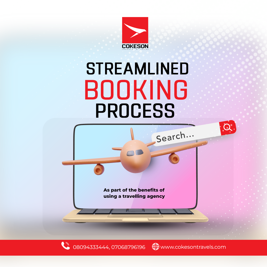 Streamlined Booking Process - Cokeson Travel and Tours